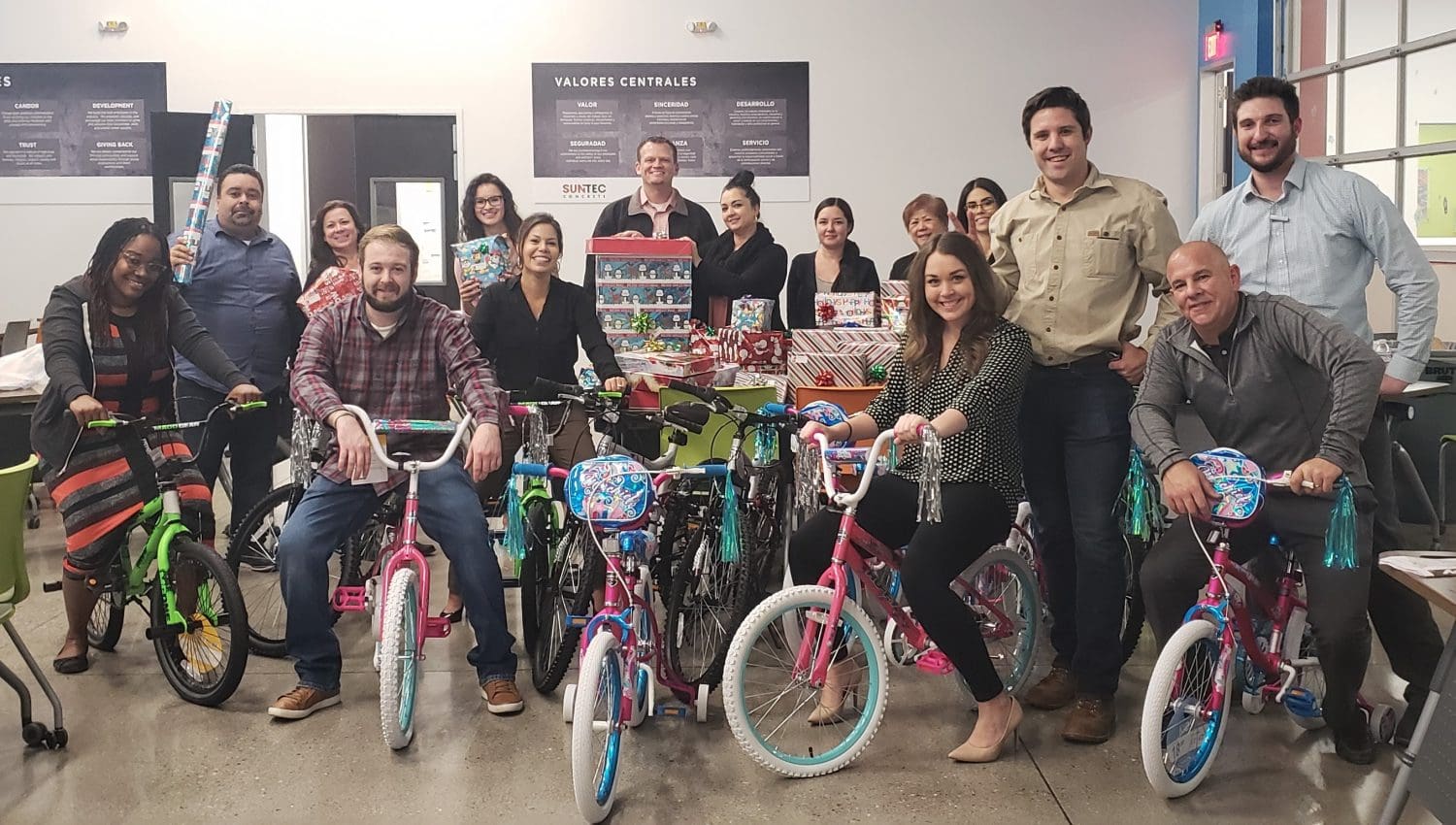 2018 Holiday Toy & Bike Drive – Suntec Concrete